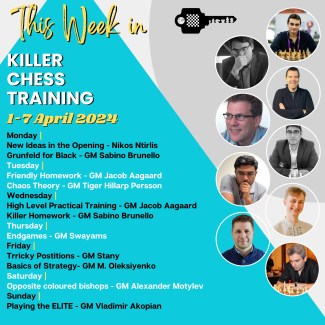 Review: Killer Chess Training – Michel's Chess Blog